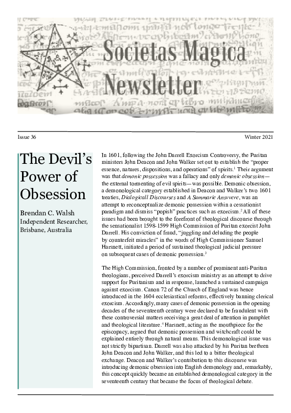 (PDF) The Devil's Power of Obsession