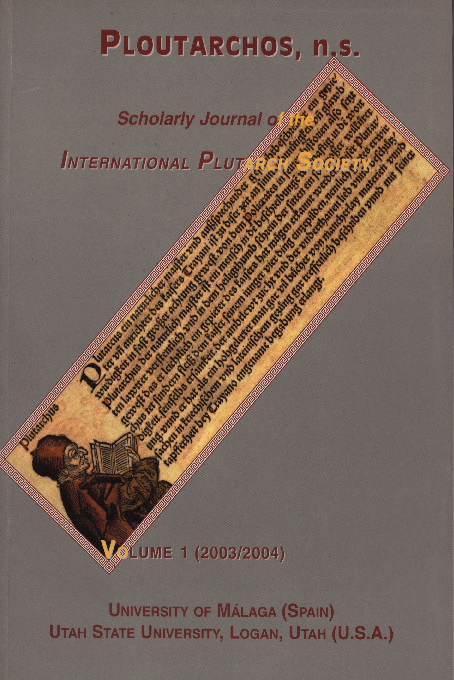 (PDF) Plutarch and the dark side of Solon’s political activity