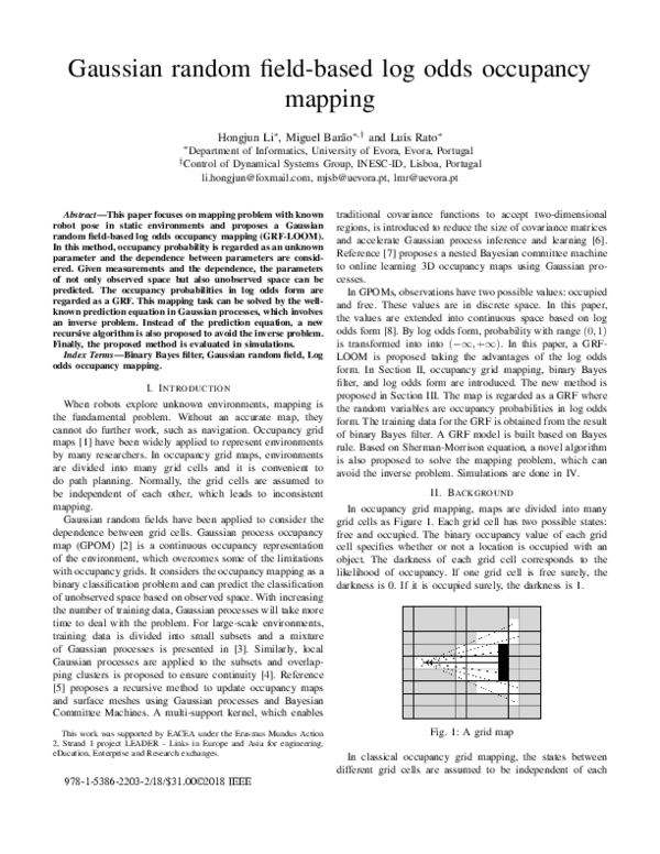 (PDF) Log Odds Mapping via Gaussian Random Fields