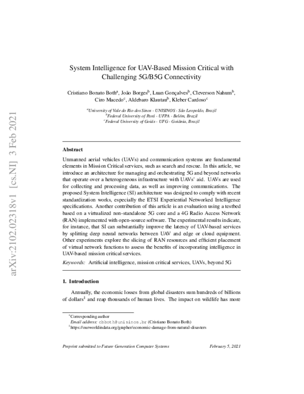 (PDF) System Intelligence for UAV-Based Mission Critical with ...