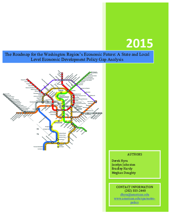 (PDF) The roadmap for the Washington region's economic future: A state ...