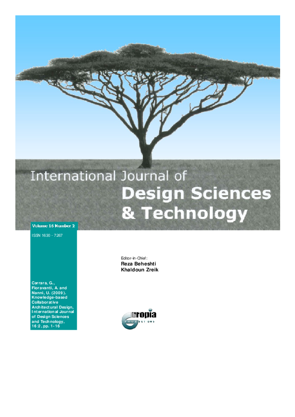 (PDF) Knowledge-based collaborative architectural design