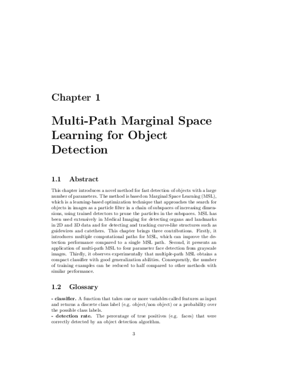 (PDF) Multi-Path Marginal Space Learning for Object Detection