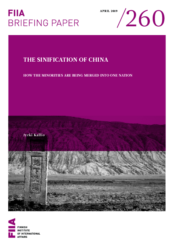 (PDF) The Sinification of China How the Minorities Are Being Merged ...