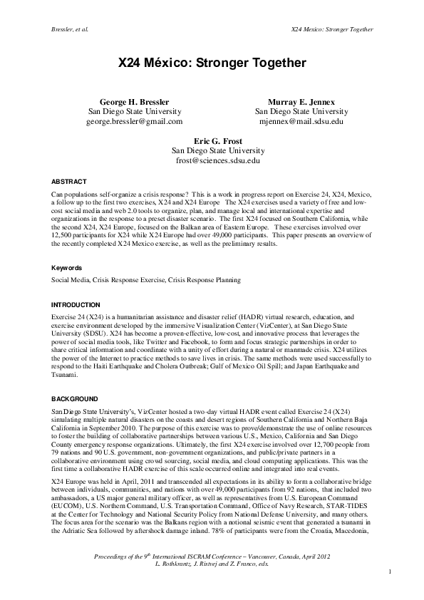 (PDF) X24 Mexico: Stronger together