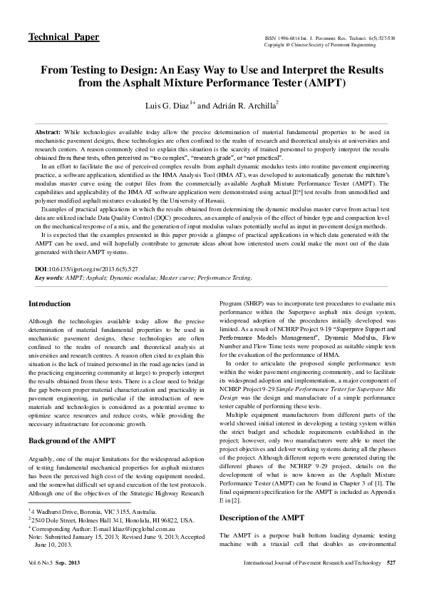 (PDF) From testing to design: An easy way to use and interpret the ...