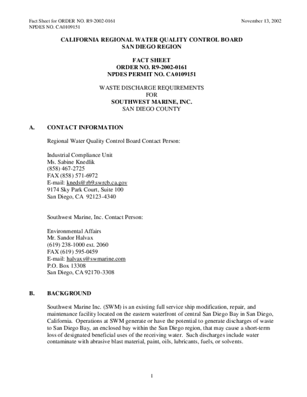 (PDF) California Regional Water Quality Control Board