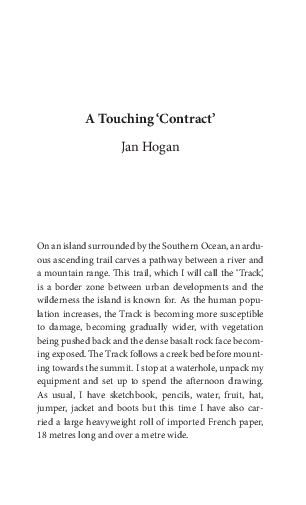 (PDF) A Touching ‘Contract’