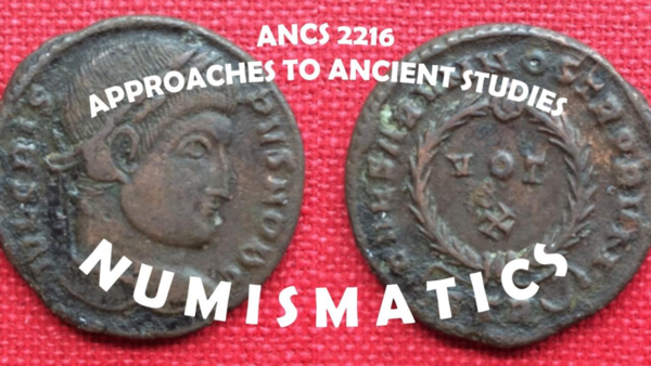 (PDF) NUMISMATICS ─ "Approaches to Ancient Studies"
