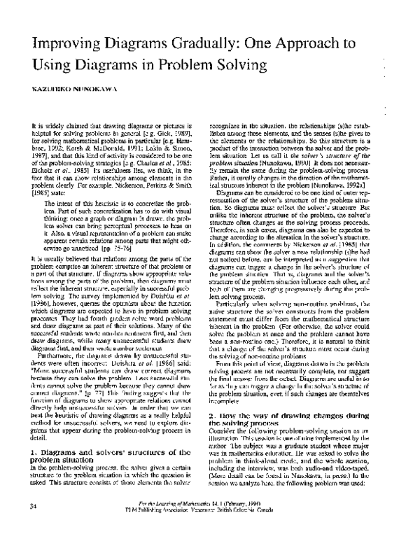 (PDF) Improving Diagrams Gradually: One Approach to Using Diagrams in ...