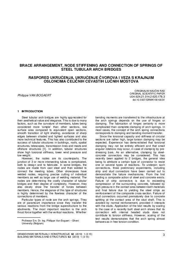 (PDF) Brace arrangement, node stiffening and connection of springs of ...