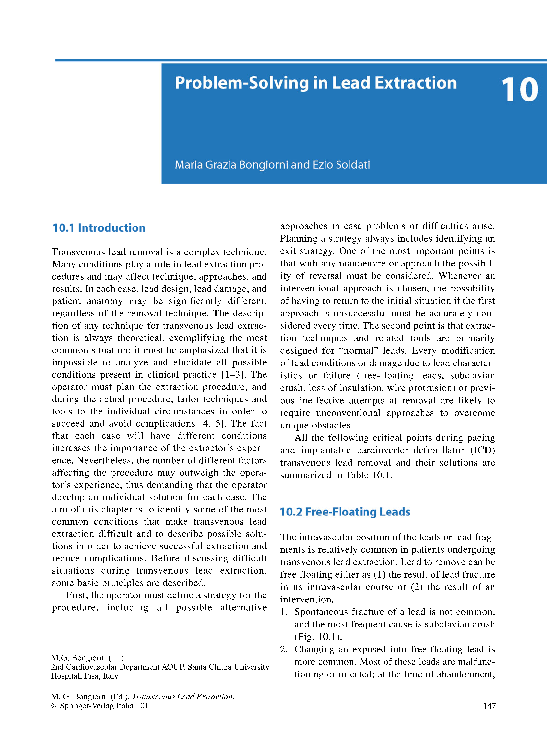 (PDF) Problem-Solving in Lead Extraction