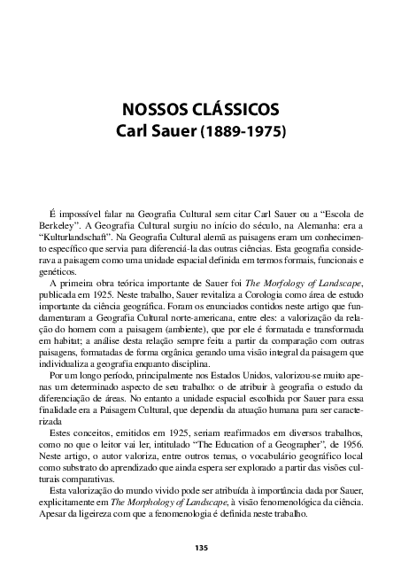 (PDF) Carl O. Sauer (1889-1975)
