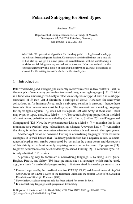 (PDF) Deciding Polarized Higher-Order Subtyping