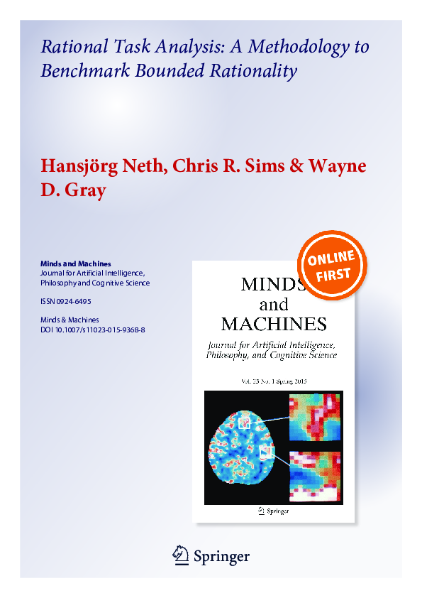 (PDF) Rational Task Analysis: A Methodology to Benchmark Bounded ...