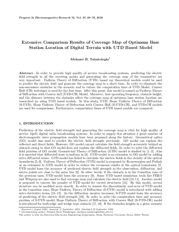 (PDF) Extensive Comparison Results of Coverage Map of Optimum Base ...
