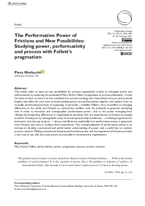 (PDF) The Performative Power of Frictions and New Possibilities ...
