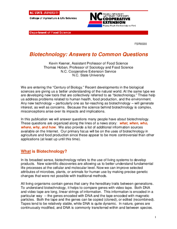 (PDF) Biotechnology Book | Winifred Yeboah - Academia.edu