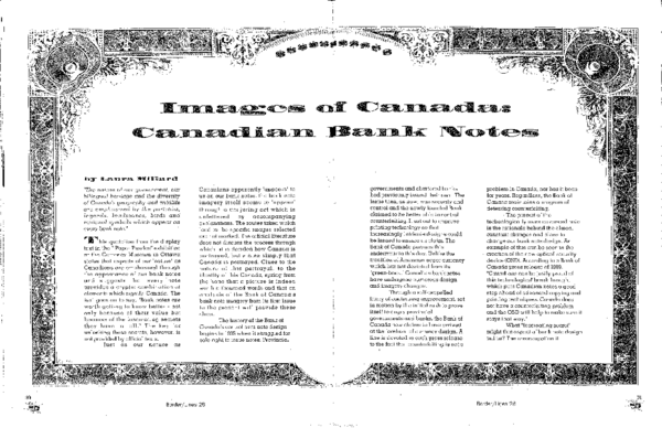 (PDF) Images of Canada: Canadian Bank Notes