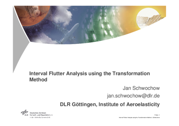 Pdf Interval Flutter Analysis Using The Transformation Method Jan Schwochow