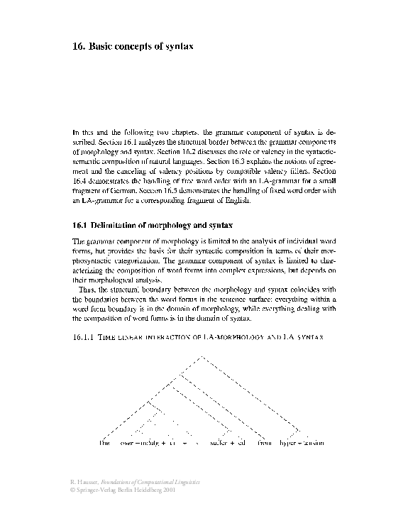 (PDF) Basic concepts of syntax