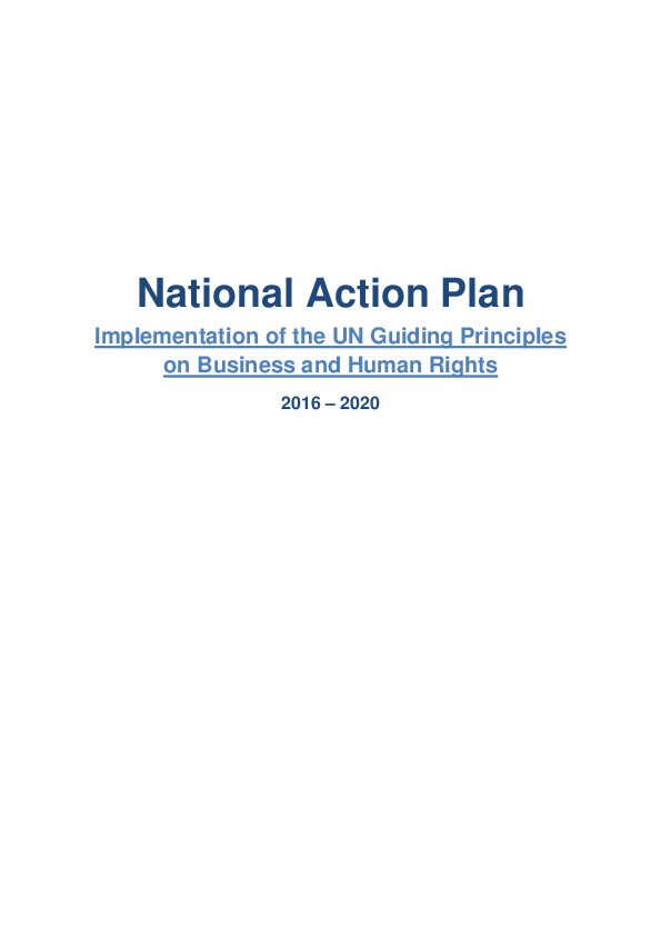 (PDF) Implementation of the UN Guiding Principles on Business and Human ...