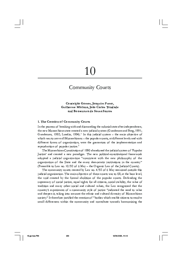 (PDF) Community Courts