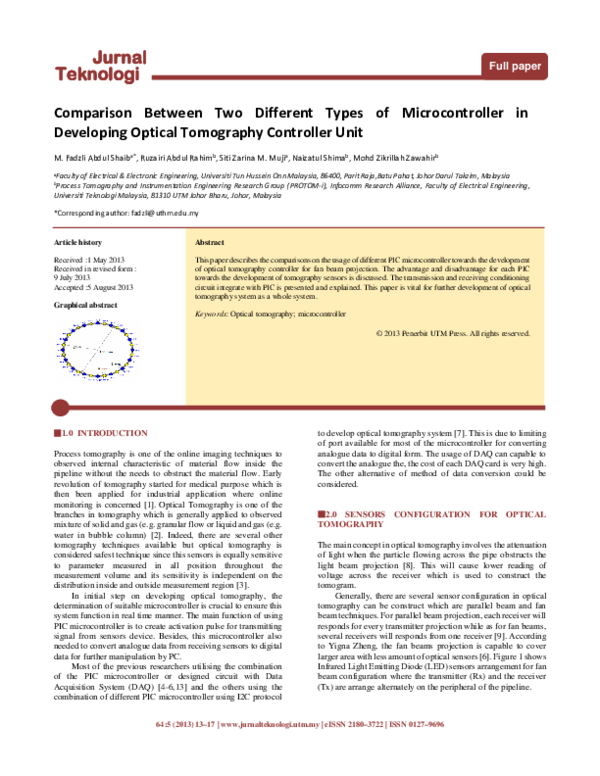 (PDF) Comparison Between Two Different Types of Microcontroller in ...
