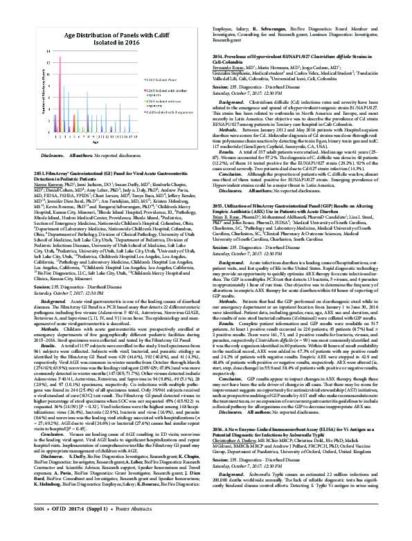 (PDF) FilmArray® Gastrointestinal (GI) Panel for Viral Acute ...