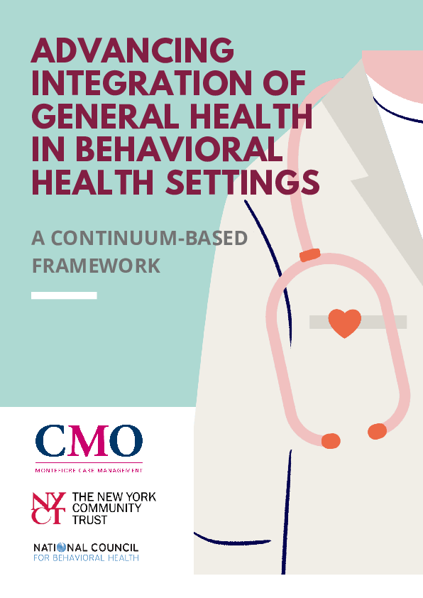 (PDF) Advancing Integration of General Health in Behavioral Health Settings