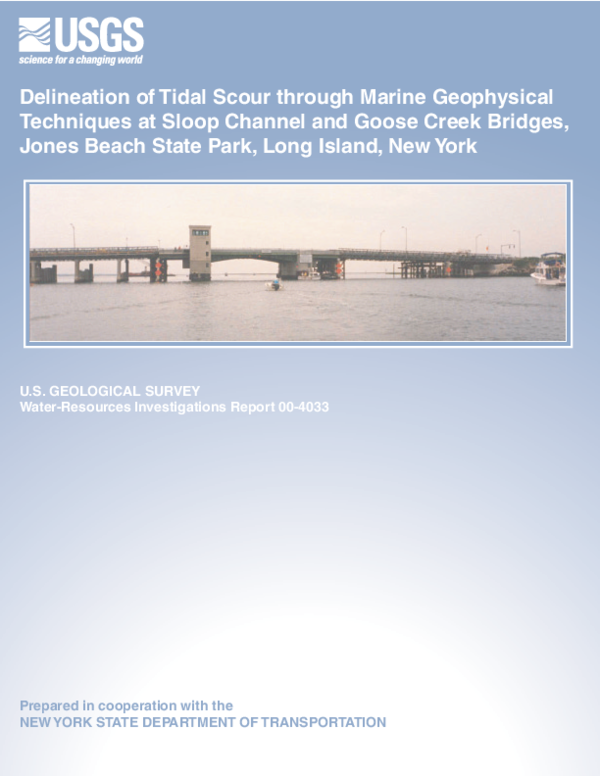 (PDF) Delineation of Tidal Scour through Marine Geophysical Techniques ...
