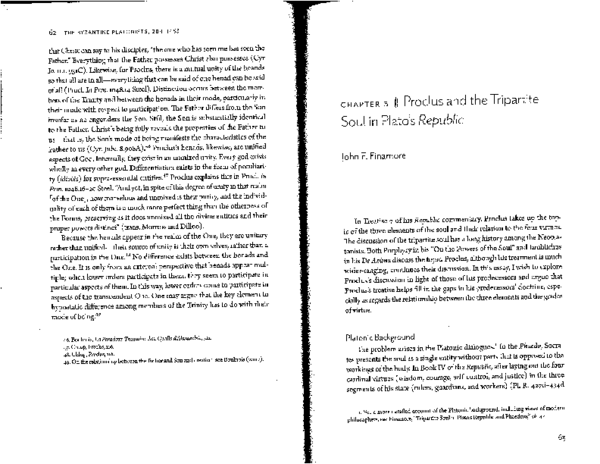 (PDF) Proclus and the Tripartite Soul in Plato’s Republic.