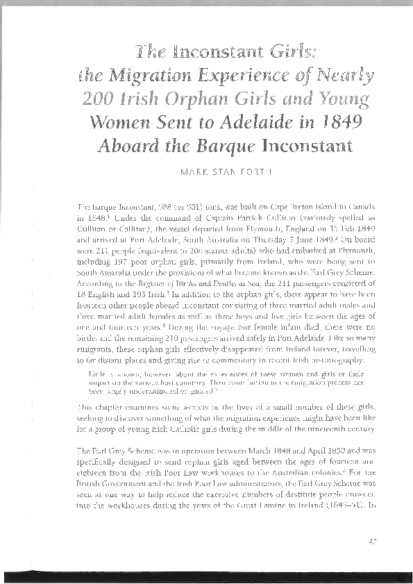 (PDF) The Inconstant Girls.