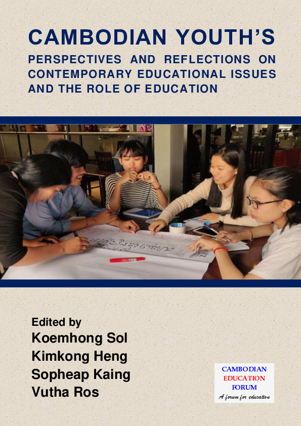 (PDF) Cambodian Youth's Perspectives and Reflections on Contemporary ...