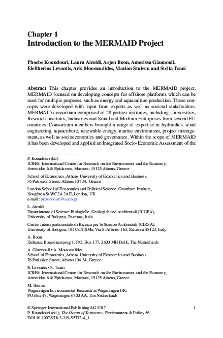 (PDF) Introduction to the MERMAID Project