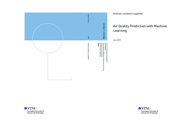 (PDF) Air Quality Prediction with Machine Learning | Andreas Lepperød ...