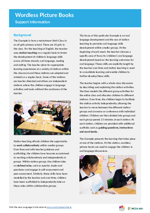 (PDF) Wordless picture books