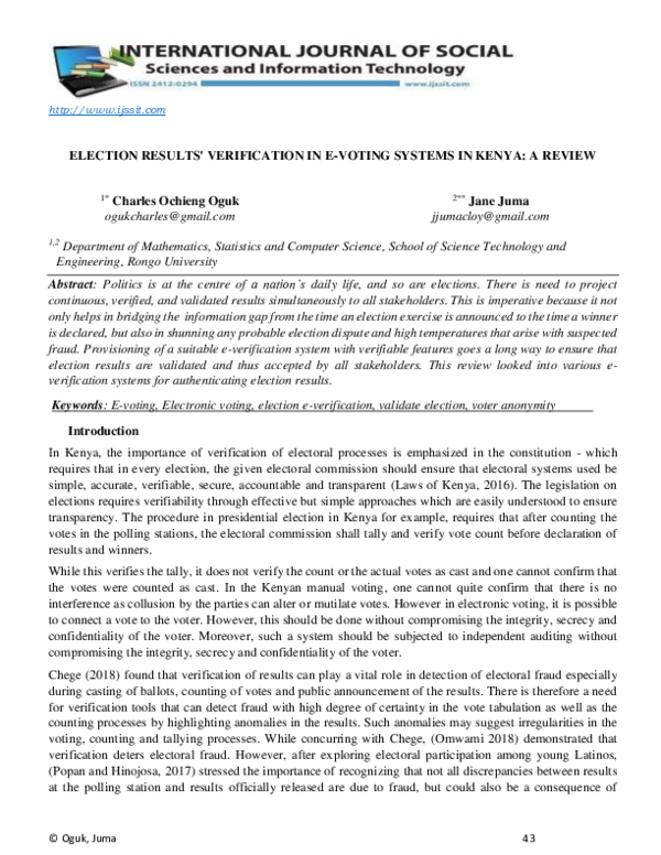 PDF Election Results Verification In E Voting Systems In Kenya A pdf-election-results-verification-in-e-voting-systems-in-kenya-a