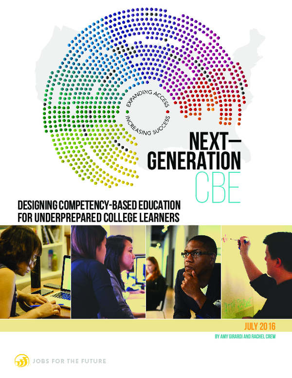 (PDF) Next-Generation CBE: Designing Competency-Based Education for ...