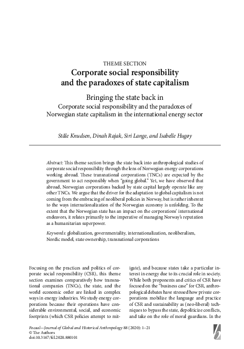 (PDF) Bringing the state back in