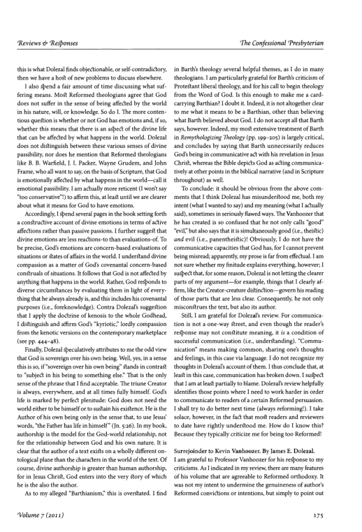 (PDF) Surrejoinder to Kevin Vanhoozer