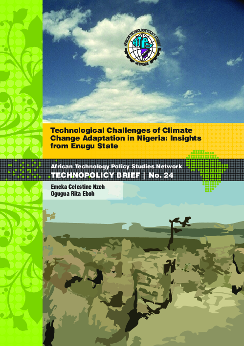 (PDF) Technological Challenges of Climate Change Adaptation in Nigeria ...