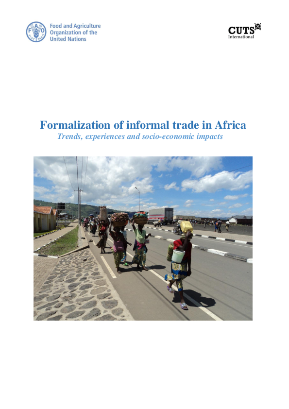 (PDF) Formalization of informal trade in Africa: trends, experiences ...
