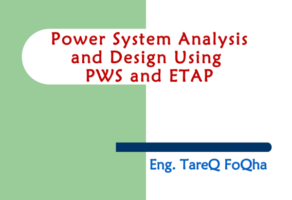(PDF) Power System Analysis and Design Using PowerWorld Simulator and ETAP - Topic 3