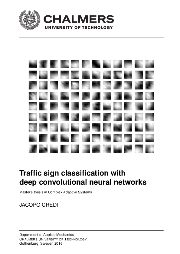 Pdf Traffic Sign Classification With Deep Convolutional Neural Networks