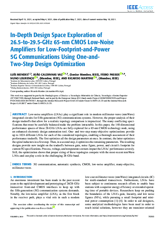 Pdf In Depth Design Space Exploration Of 26 5 To 29 5 Ghz 65 Nm Cmos