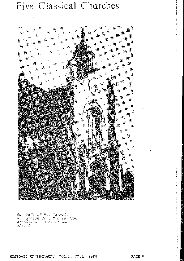 (PDF) Five classical churches