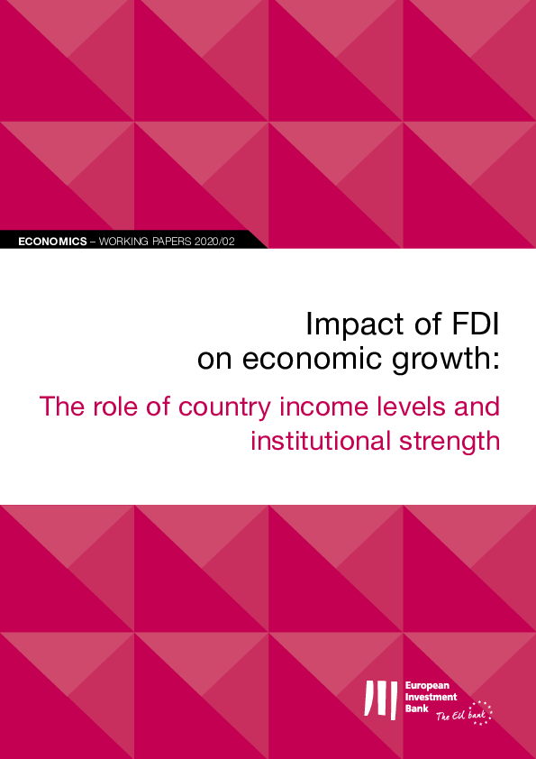 (PDF) Impact of FDI on economic growth: The role of country income ...