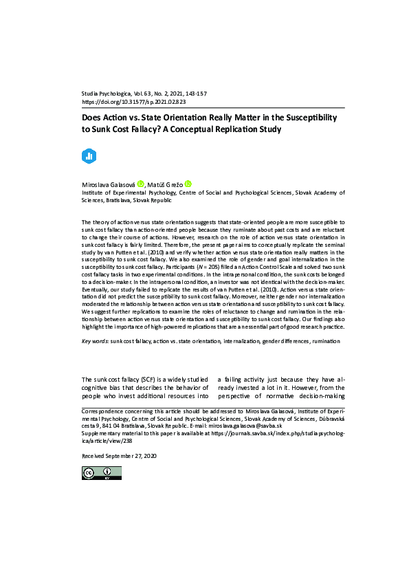 (PDF) Does Action vs. State Orientation Really Matter in the ...