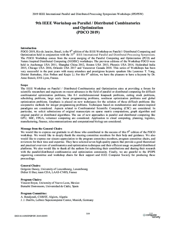 (PDF) Introduction to PDCO 2019